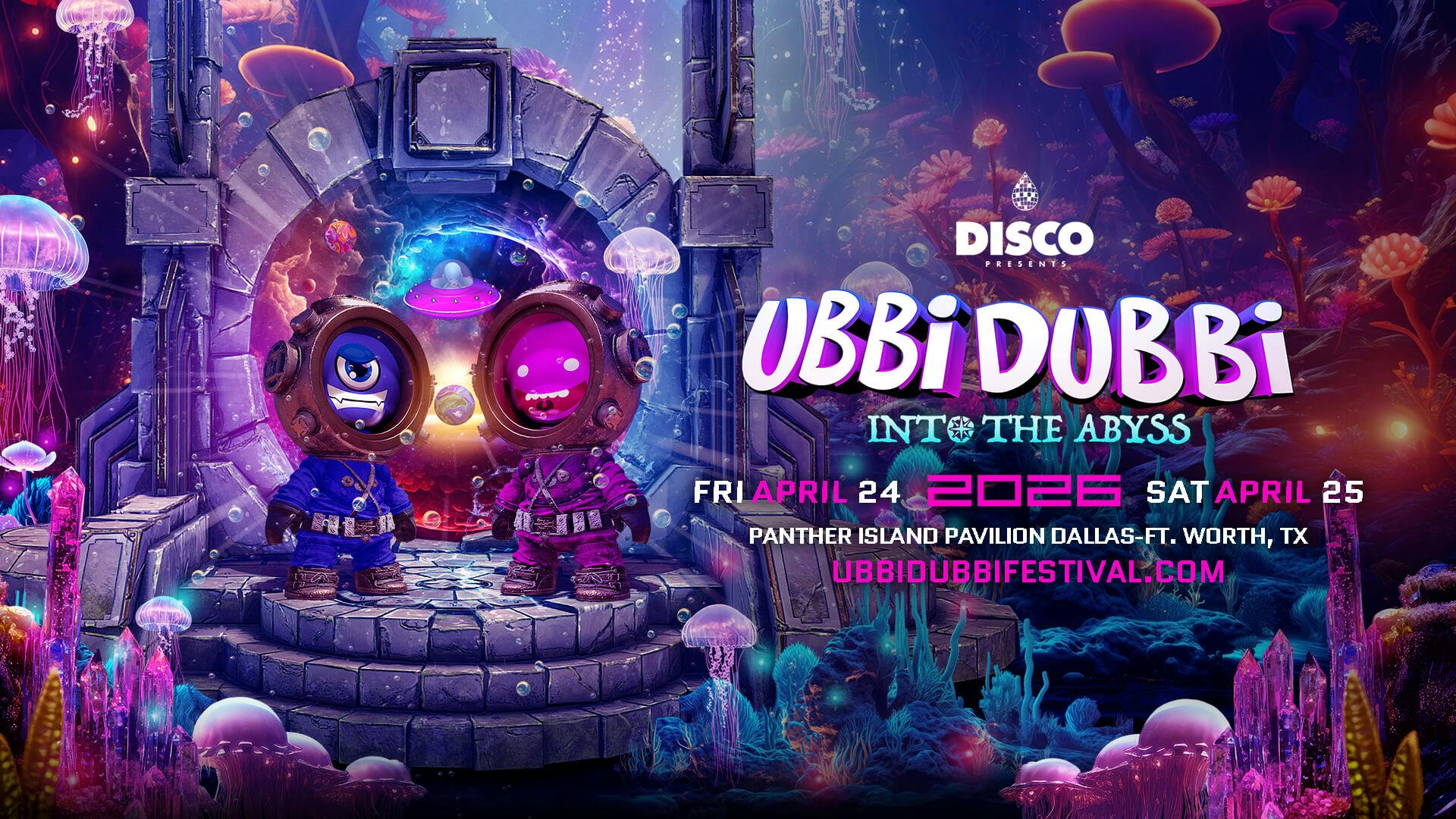 Ubbi Dubbi Festival 2026 in Dallas, Texas